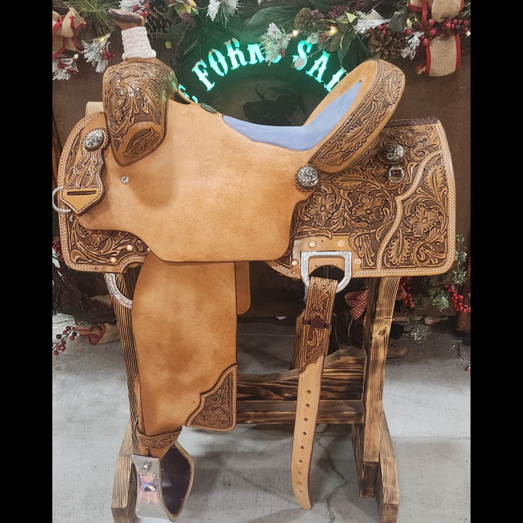 NFR 2023 | Saddle #12 ($5695; $500 deposit) – Three Forks Saddlery