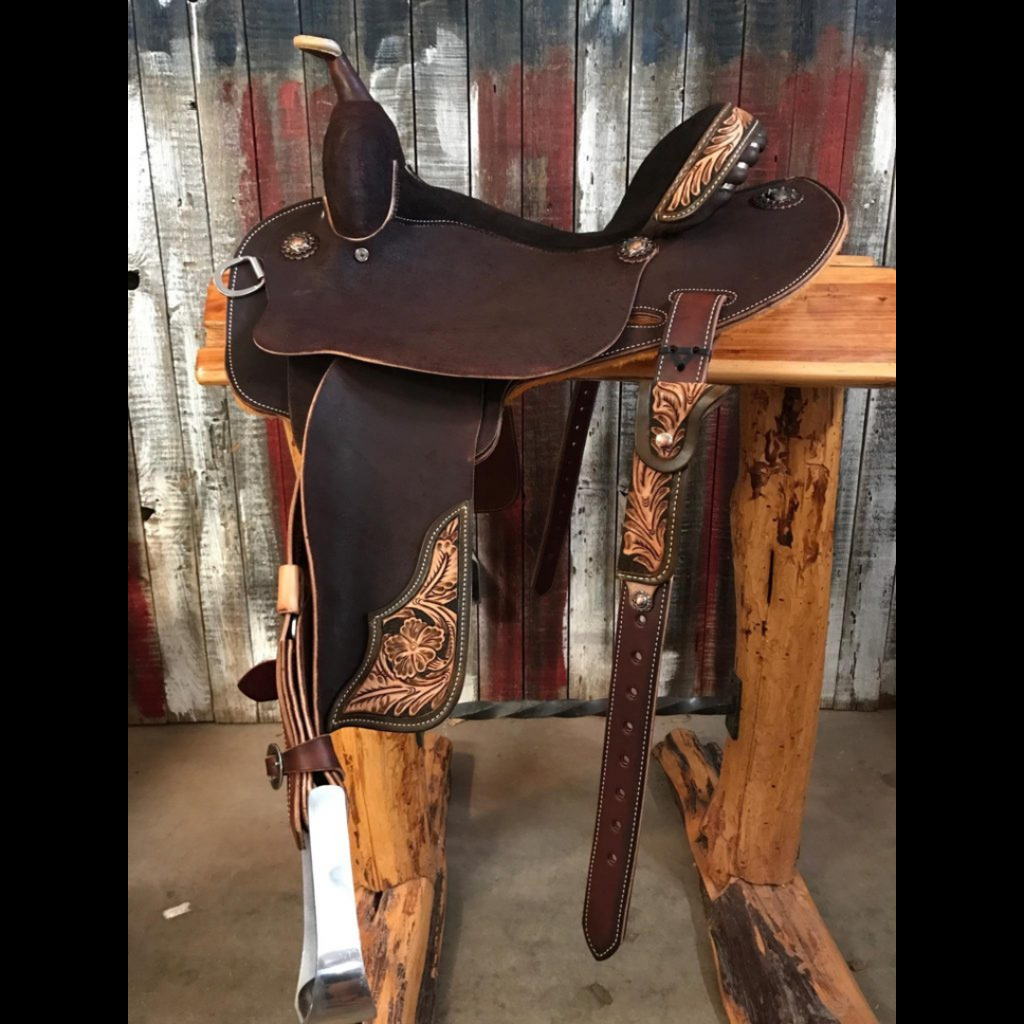 Merrill Barrel Saddle | Western Handcrafted Rodeo Saddles | Made in the ...